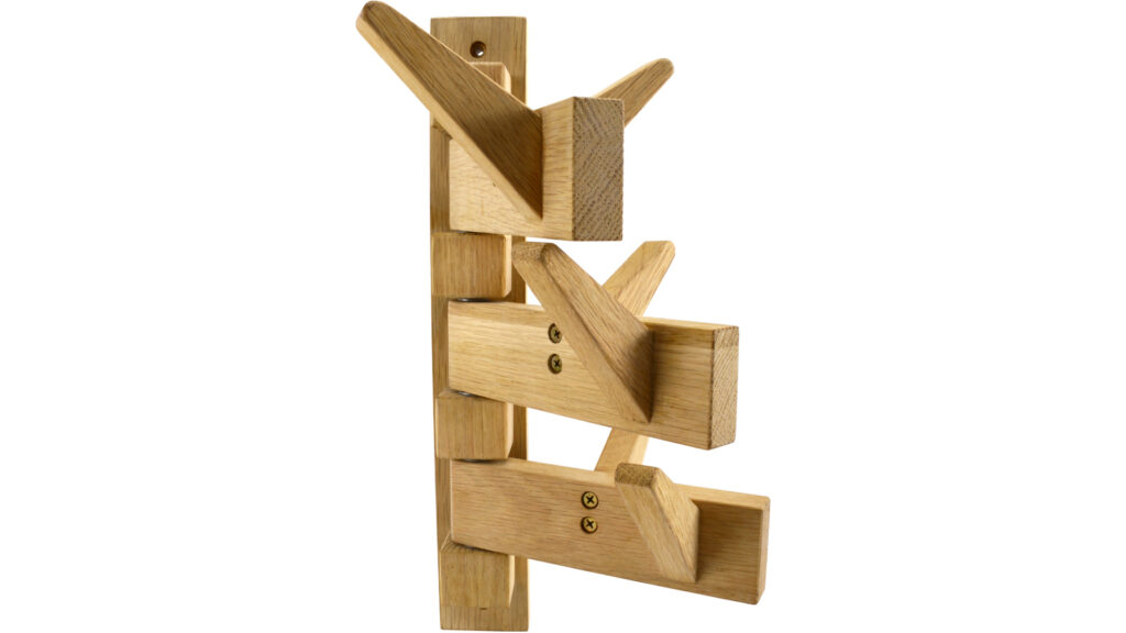 Skagen knaggrekke 8 knagger, eik - Interstil Outlet