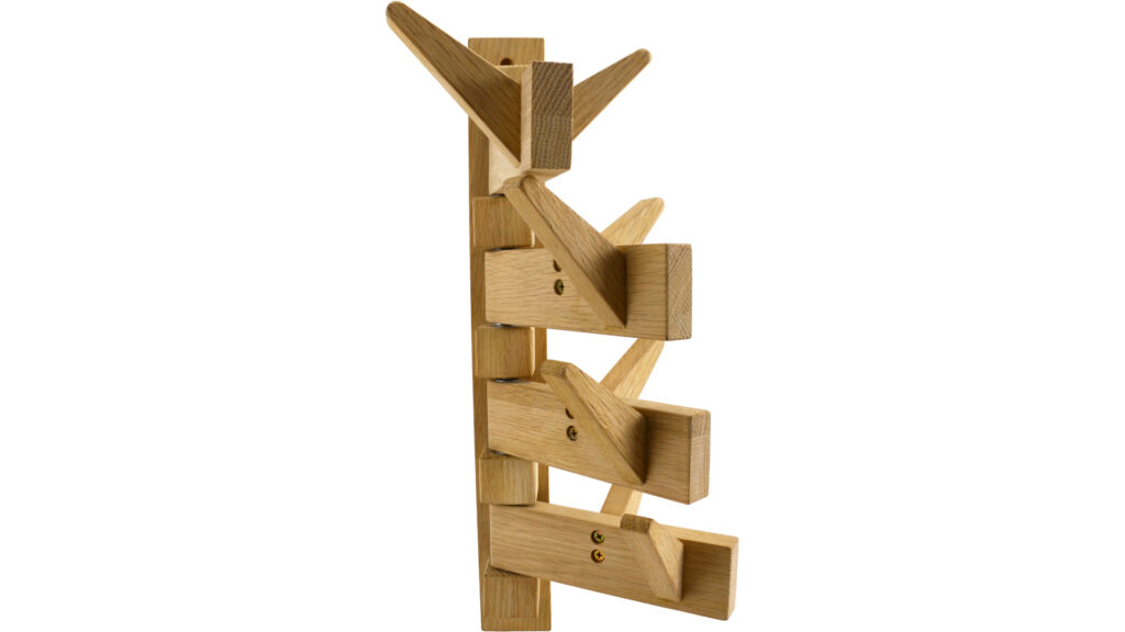 Skagen knaggrekke 8 knagger, eik - Interstil Outlet